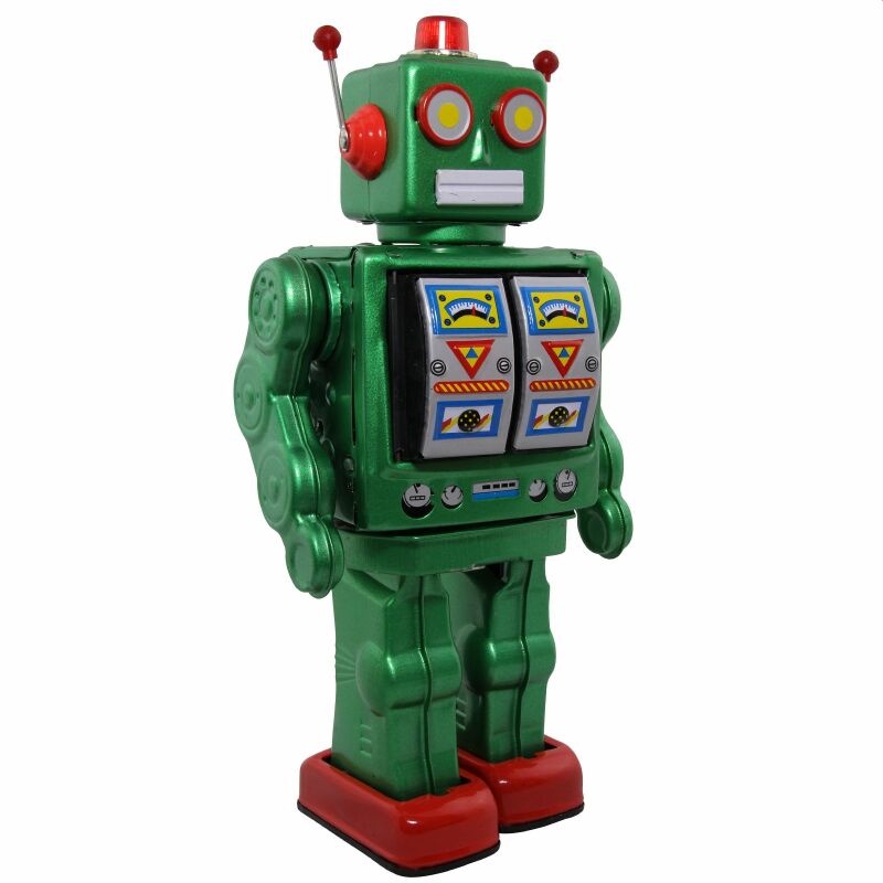 Roboter - Electron Robot - grün - Blechroboter, 445,99 dkr.
